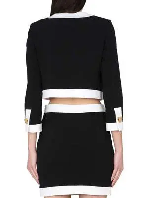 Moschino Heart-embellished Cropped Jacket