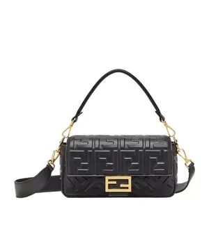 Fendi Leather Bag - Black