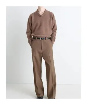LEMAIRE V-neck Wool Sweater