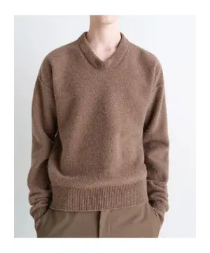 LEMAIRE V-neck Wool Sweater