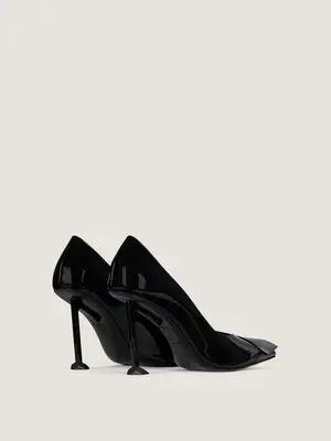Givenchy Boudoir Fold Pumps In Patent Leather