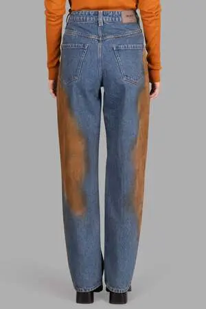 UMA WANG High-rise Wide-leg Jeans