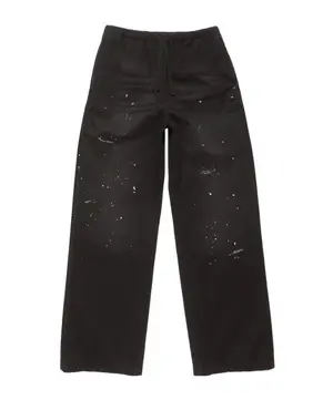Acne Studios Washed Trousers - Black