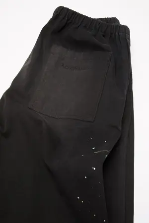 Acne Studios Washed Trousers - Black