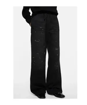 Acne Studios Washed Trousers - Black