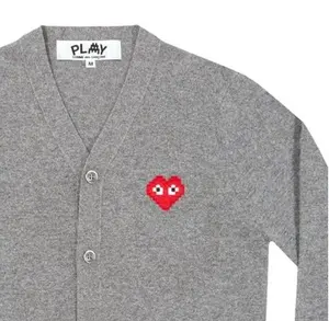 Play Comme Des Garcon Woolen Cardigan