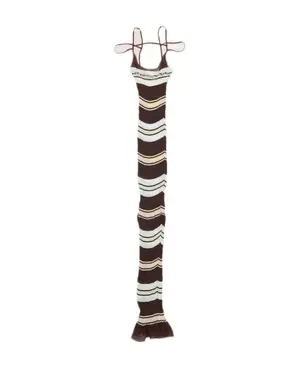 Jacquemus Sognu Striped Maxi Dress