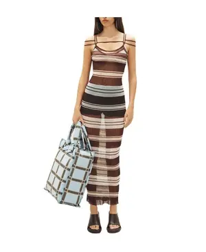 Jacquemus Sognu Striped Maxi Dress