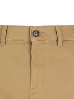Balenciaga Logo Patch Mini Skirt - Beige