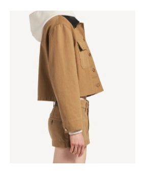 Balenciaga Cropped Workwear Jacket