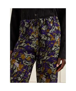 Dries Van Noten Elasticated Viscose Pants