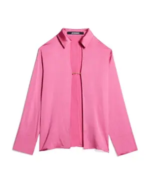 Jacquemus Logo Shirt - Pink