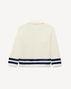 Kenzo Polo Collar Cardigan - Off-white