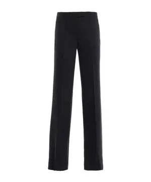 Michael Kors Tailored Wide-leg Pants - Black