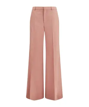 Chloé Casual Trousers With Belt Loops - Pink