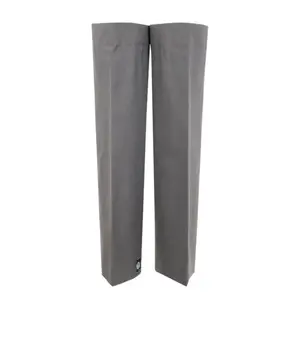 JEAN PAUL GAULTIER Tailored Leg Warmers With Embossed Design - Grey