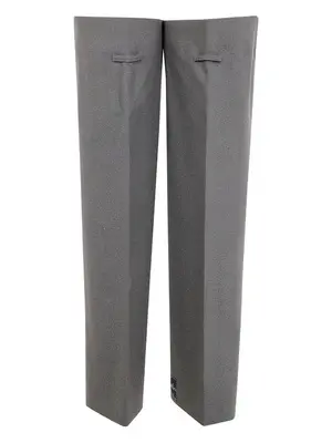 JEAN PAUL GAULTIER Tailored Leg Warmers With Embossed Design