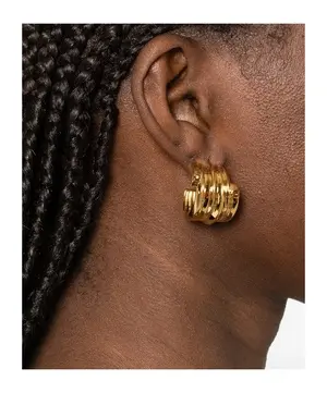Elisabetta Franchi Hoop Earrings