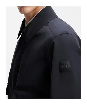 Hugo Boss Collared Long-sleeved Casual Jacket
