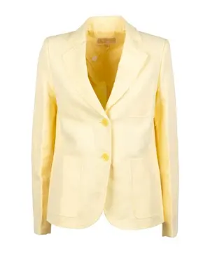 Michael Kors Single-breasted Blazer - Yellow