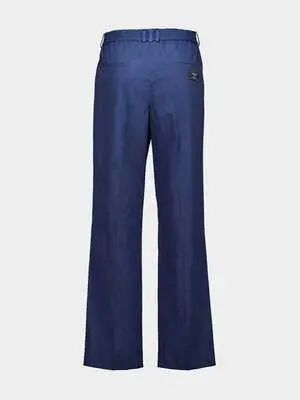 Balmain Straight Leg Regular Fit Trousers