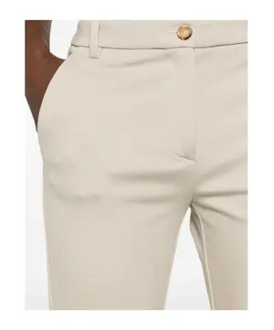 Pinko Bello Pressed-crease Belt-loop Trousers