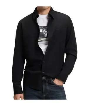 Hugo Boss Collared Long-sleeved Shirt