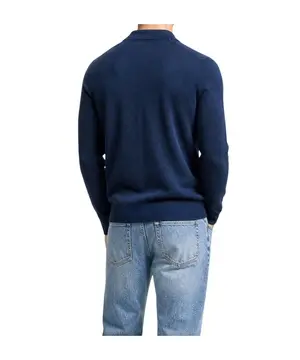 Hugo Boss Long-sleeve Knitted Polo Shirt
