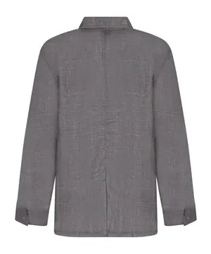 Officine Générale Textured Button-front Shirt