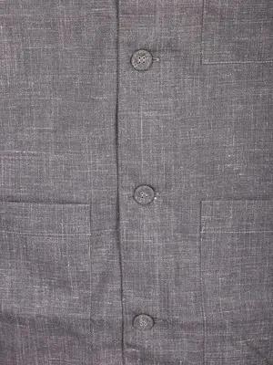 Officine Générale Textured Button-front Shirt