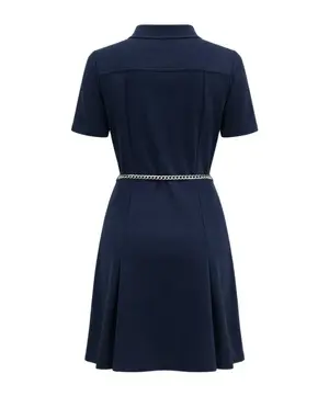 Michael Kors Chain-belt Shirt Dress