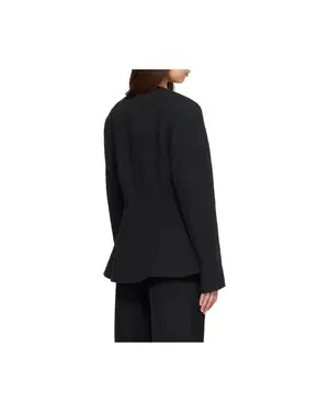 TOTEME Crew Neck Long-sleeved Casual Jacket