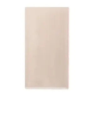 Elisabetta Franchi Jacquard Striped Square Scarf - Cream