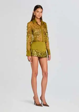 Retrofete Quilly Embroidered Blouse