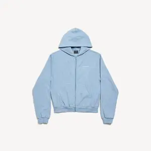 Balenciaga Regular Fit Zip-up Hoodie
