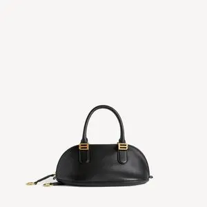 Balenciaga Bolero Bowling Bag Mini - Black