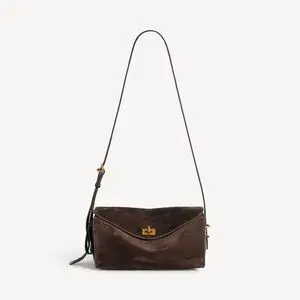 Balenciaga Le 7 Shoulder Bag Medium - Brown