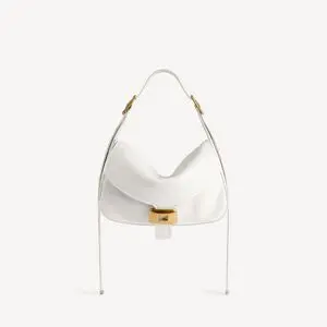 Balenciaga Clicca Shoulder Bag Medium - White