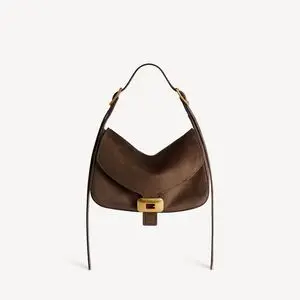 Balenciaga Clicca Shoulder Bag Medium - Brown