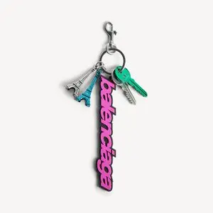 Balenciaga Biker Charm/keychain - Pink