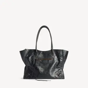 Balenciaga Le City Tote Bag Medium - Black