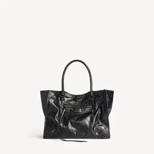Balenciaga Le City Tote Bag Small - Black