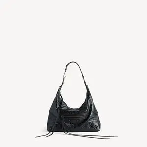 Balenciaga Le City Hobo Bag Small - Black