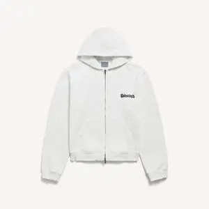 Balenciaga Salon De Couture Zip-up Hoodie