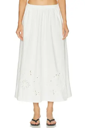 Jenni Kayne Broderie Lauren Skirt