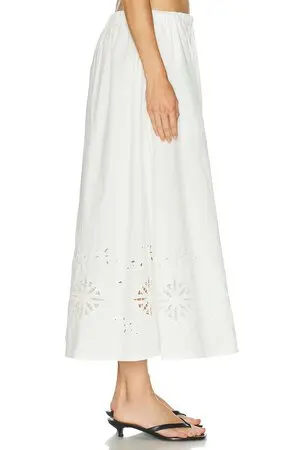 Jenni Kayne Broderie Lauren Skirt