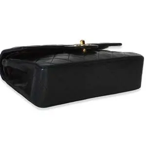 Chanel Vintage 24k Quilted Lambskin Classic Double Flap Bag