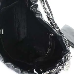 Chanel Quilted Shiny Calfskin 22 Hobo