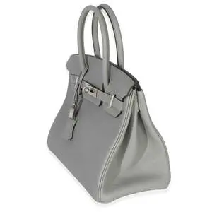 Hermès Togo Birkin 30 Phw - Gray