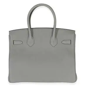 Hermès Togo Birkin 30 Phw - Gray